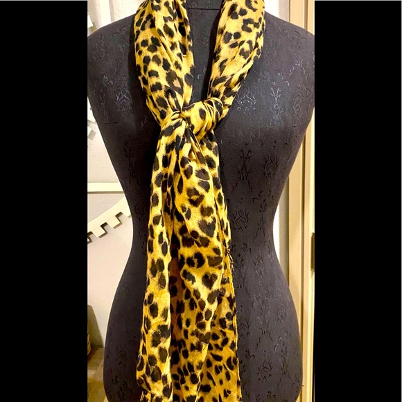 Accessories | Cheetah Print Scarf | Poshmark